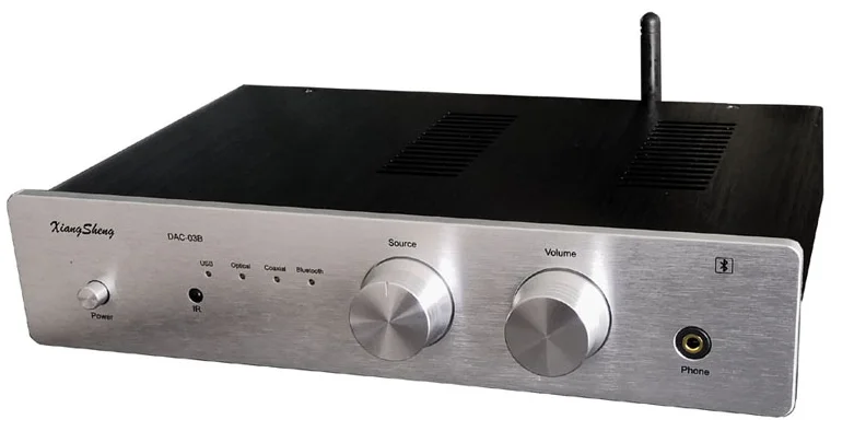 XiangSheng DAC-03 USB 24bit/192K XMOS PCM1794 Tube Amplifier headphone ...