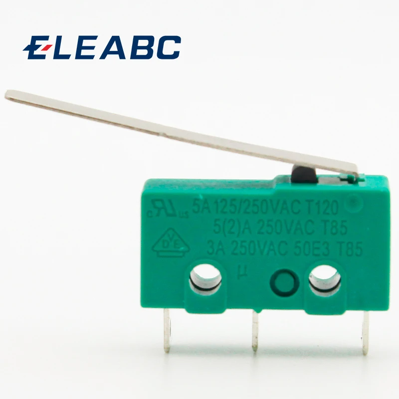 10PCS-3-pins-Micro-Touch-Switches-NO-NC-3a-5a-125VAC-250VAC-Mini-limit ...