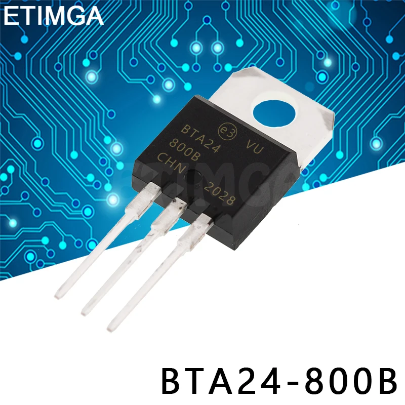 Transistor-BTA24-800B-BTA24-800C-BTA24-800BW-TO-220-10-unids-lote-BTA24 ...