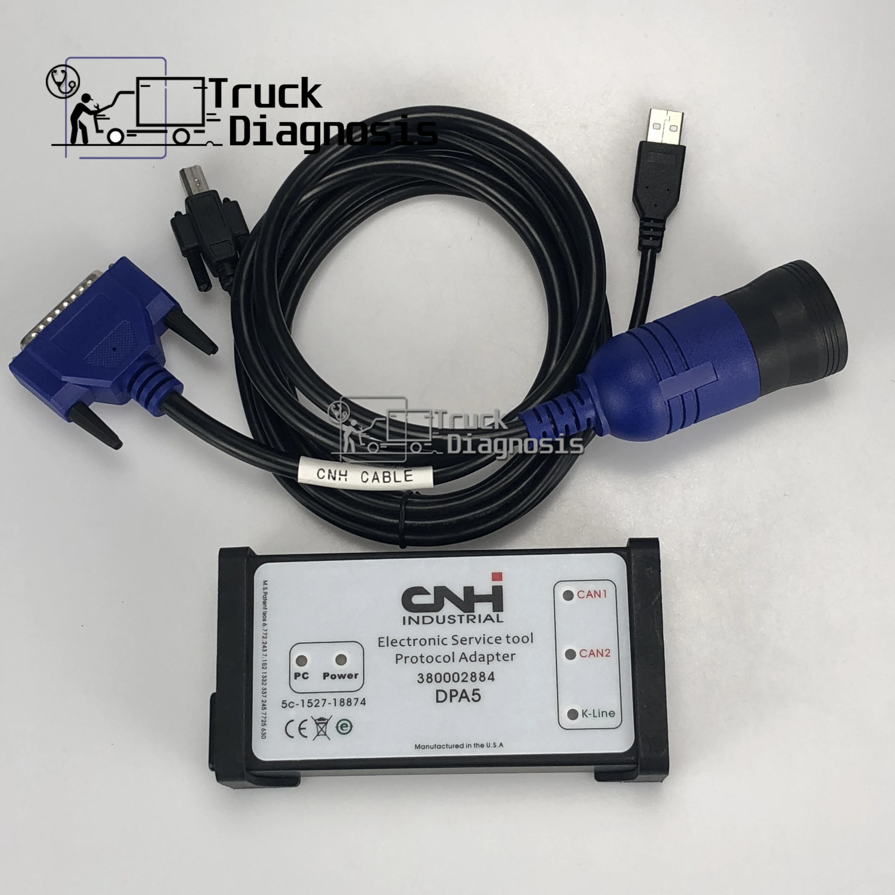 Cnh est diagnostic with dpa5 tool - dasegeo
