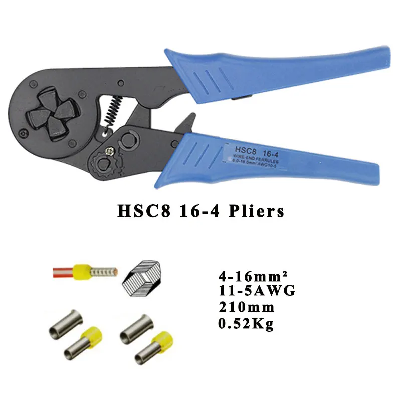 Pince outil,Jeu de Mini pinces de sertissage de fil électrique, outils de sertissage de bornes ...