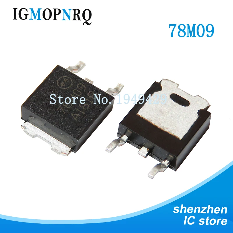10pcs L78m09cdt To-252 78m09 Smd L78m09 To252 New And - Integrated ...