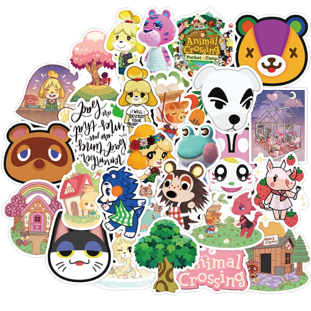 Animal Crossing Digital Stickers | Animal Crossing Travel Stickers - 10 ...