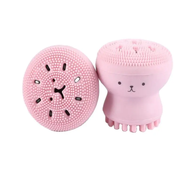 Mini Portable Softly Silicone Lady Facial Cleaning Brush Face Massage ...