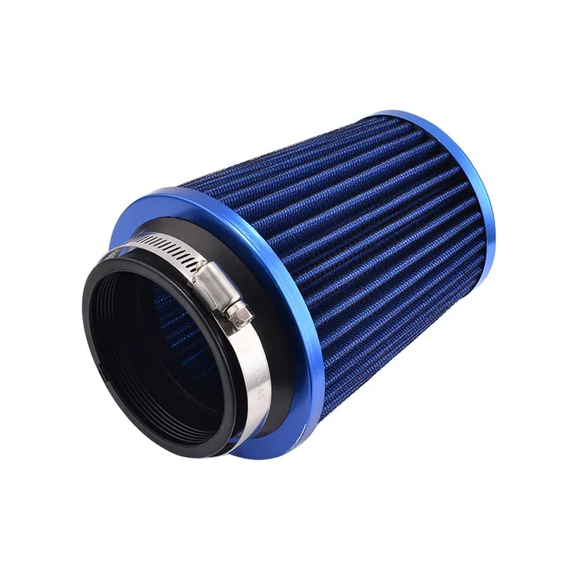 Universal-3-Inlet-Cold-Air-Intake-Pod-Filter-Car-Race-Sport-Blue-Red ...
