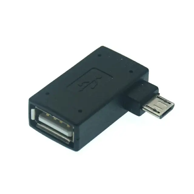 90 Degree Micro USB OTG Adapter for Fire Stick TV Snes mini Classic Nes ...