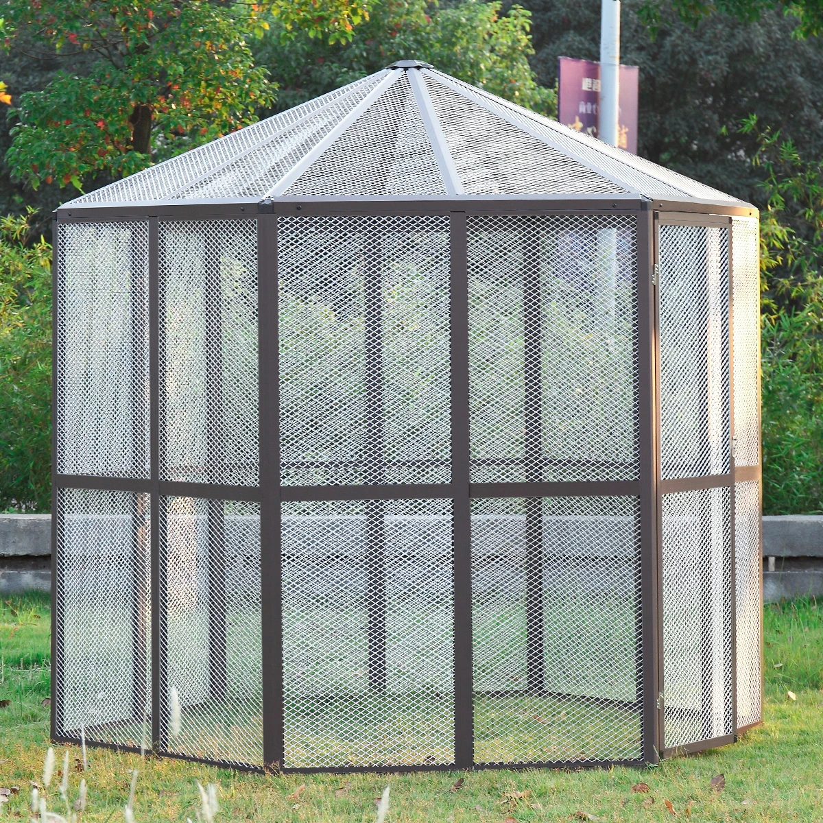 Walk-in Aviary Parrot 120 235cm Cockatiel Finch Outdoor Box - AliExpress