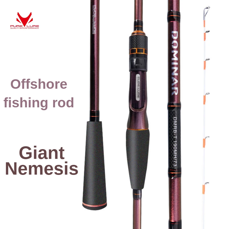 PURELURE-Spin-Casting-Rod-Sea-Fishing-Rod-Squid-Rod-EGI-Rod-High-Carbon ...