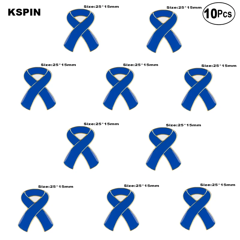 10pcs-a-lot-Blue-Aids-Lapel-Pin-Flag-badge-Brooch-Pins-Badges-10Pcs-a ...