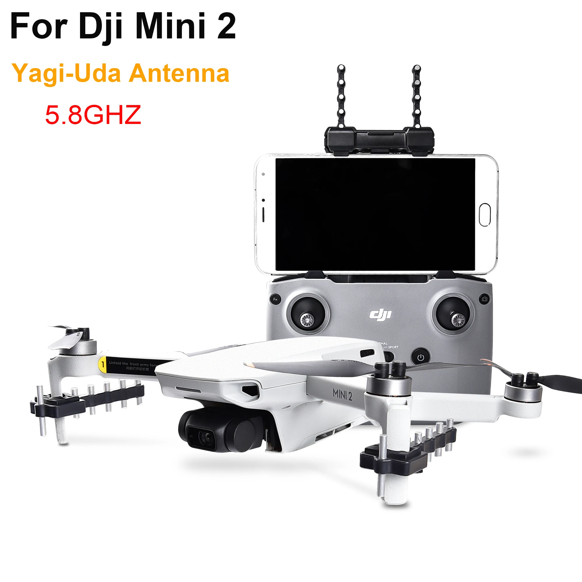 For-Dji-Mini-2-SE-Antenna-Amplifier-Signal-Booster-Yagi-Antenna-Kit ...