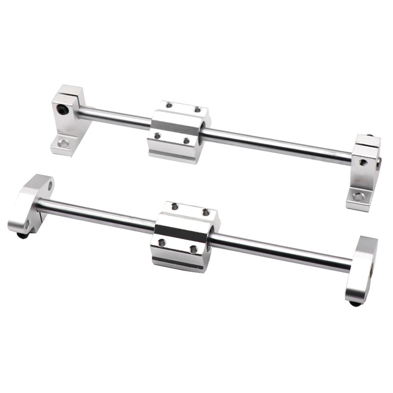 Pièce machine outil,Axe optique du Rail, axe linéaire OD 8mm + blocs de ...