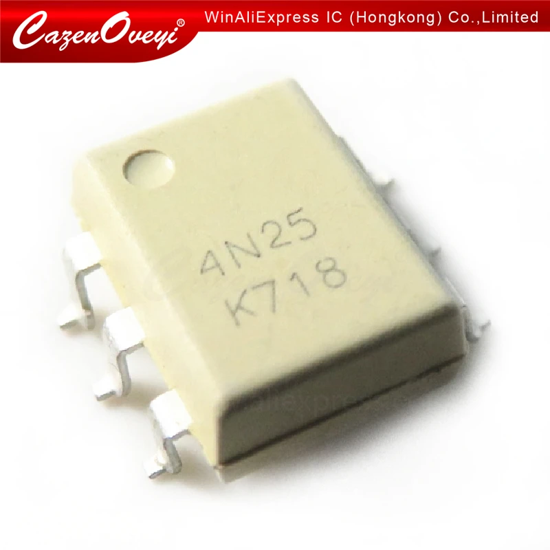 100 unids/lote EL4N25 DIP6 SMD6 4N25 DIP IC nuevo y original en Stock|Circuitos integrados ...