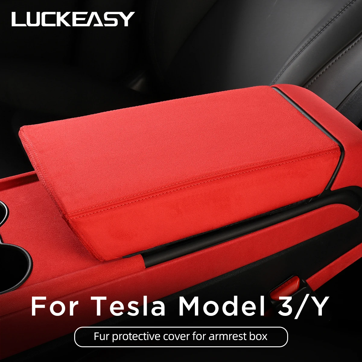 For-Tesla-Model-3-Model-Y-2017-2023-Car-Central-Control-Armrest-Box ...