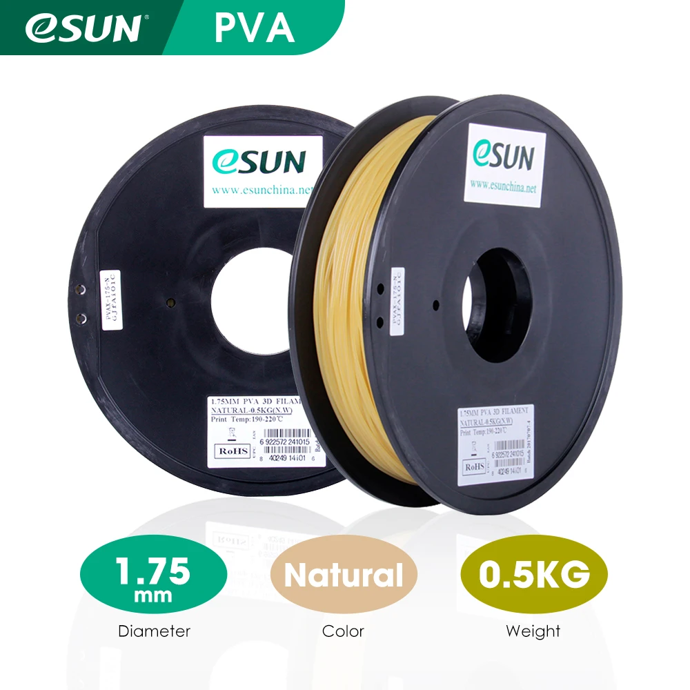 eSUN-Water-Soluble-PVA-Filament-3D-Printer-PVA-Filament-1-75mm-0-5KG-1 ...