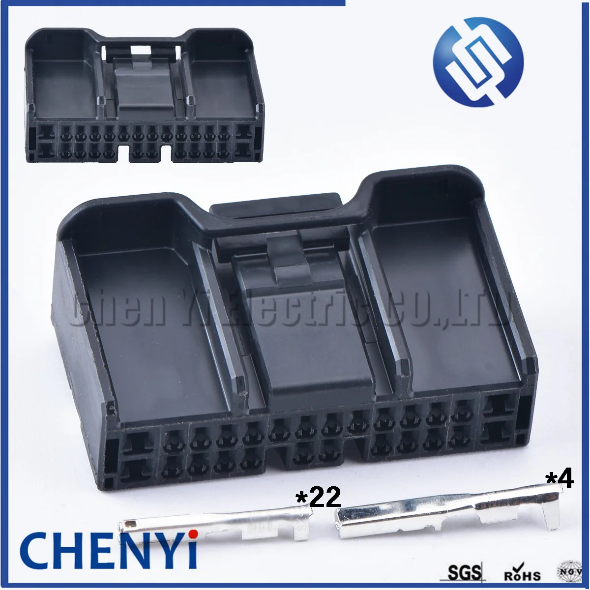 26-Pin-4B-22S-Automotive-wiring-harness-ECU-connector-plug-Automobile ...