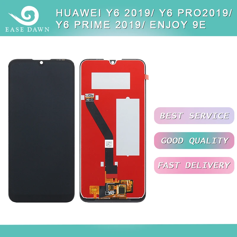 Para Huawei Y6 2019/Y6 Pro 2019/Y6 Prime 2019 pantalla LCD IPS + Panel táctil digitalizador ...