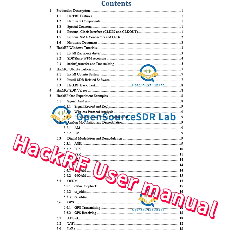 HackRF One 1MHz to 6GHz Software Defined Radio Platform Demo Board Kit - AliExpress ...