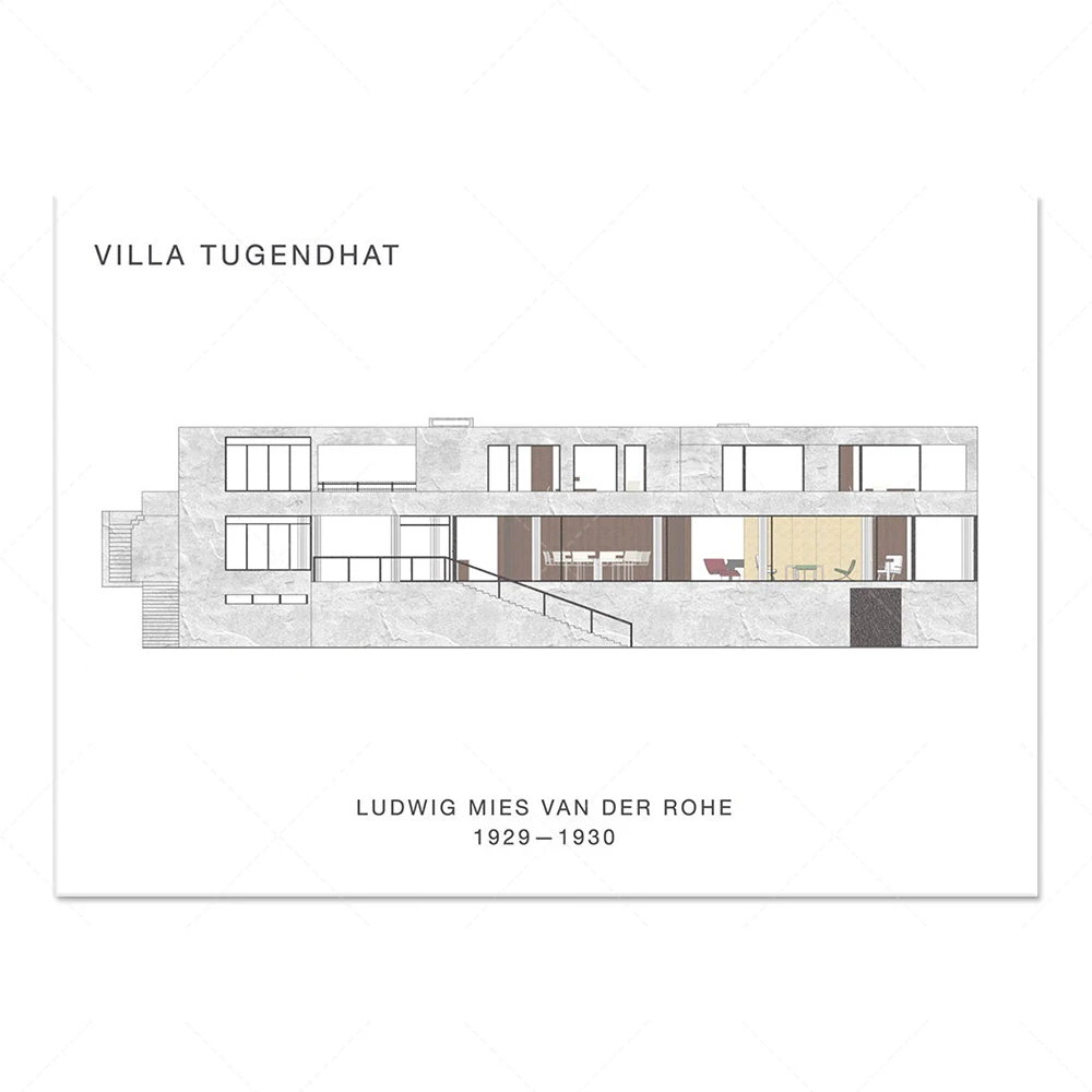 Villa Tugendhat Elevation