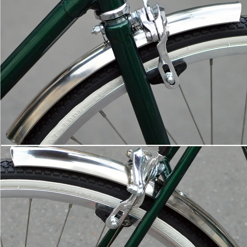 Parafango-bici-retr-parafango-in-acciaio-inossidabile-24-26-pollici ...