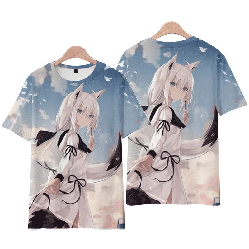 Vtuber Clothing | Fubuki Shirt | Vtuber Clothes | Vtuber Shirt | Anime ...