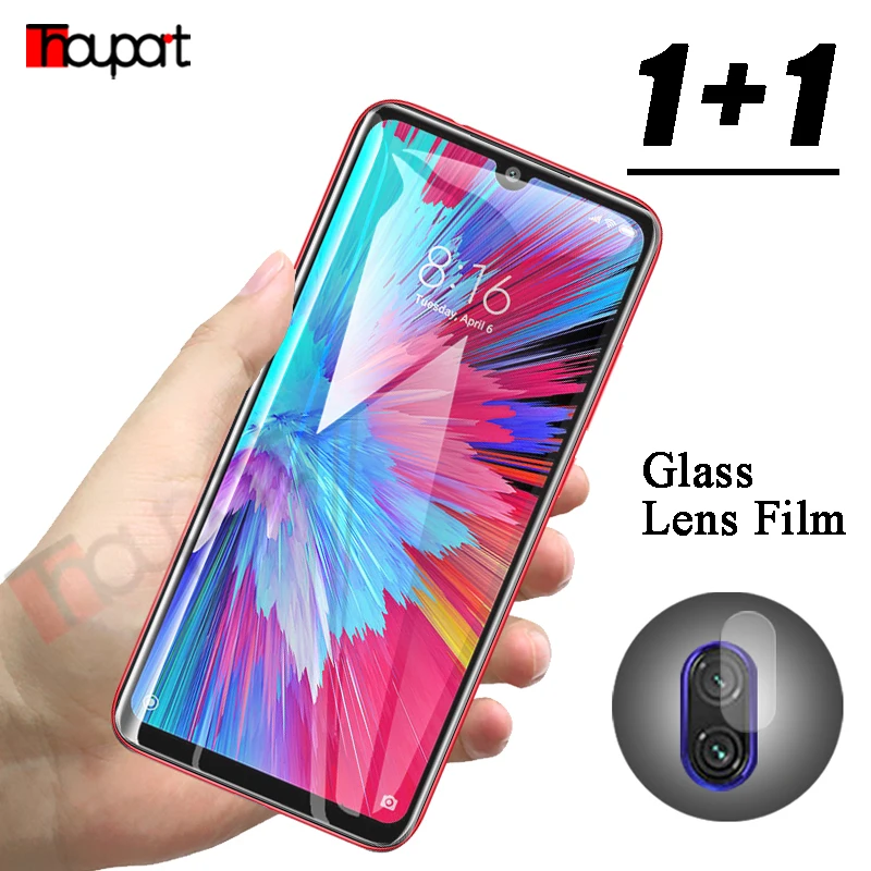 Tempered Glass For Xiaomi Redmi Note 7 Pro 7S Screen Protector For ...