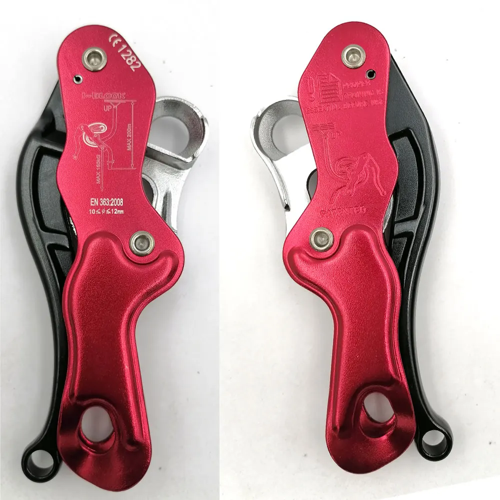 150 kg/330lb Climbing Gear Ascender and Rappelling Descender Belay ...