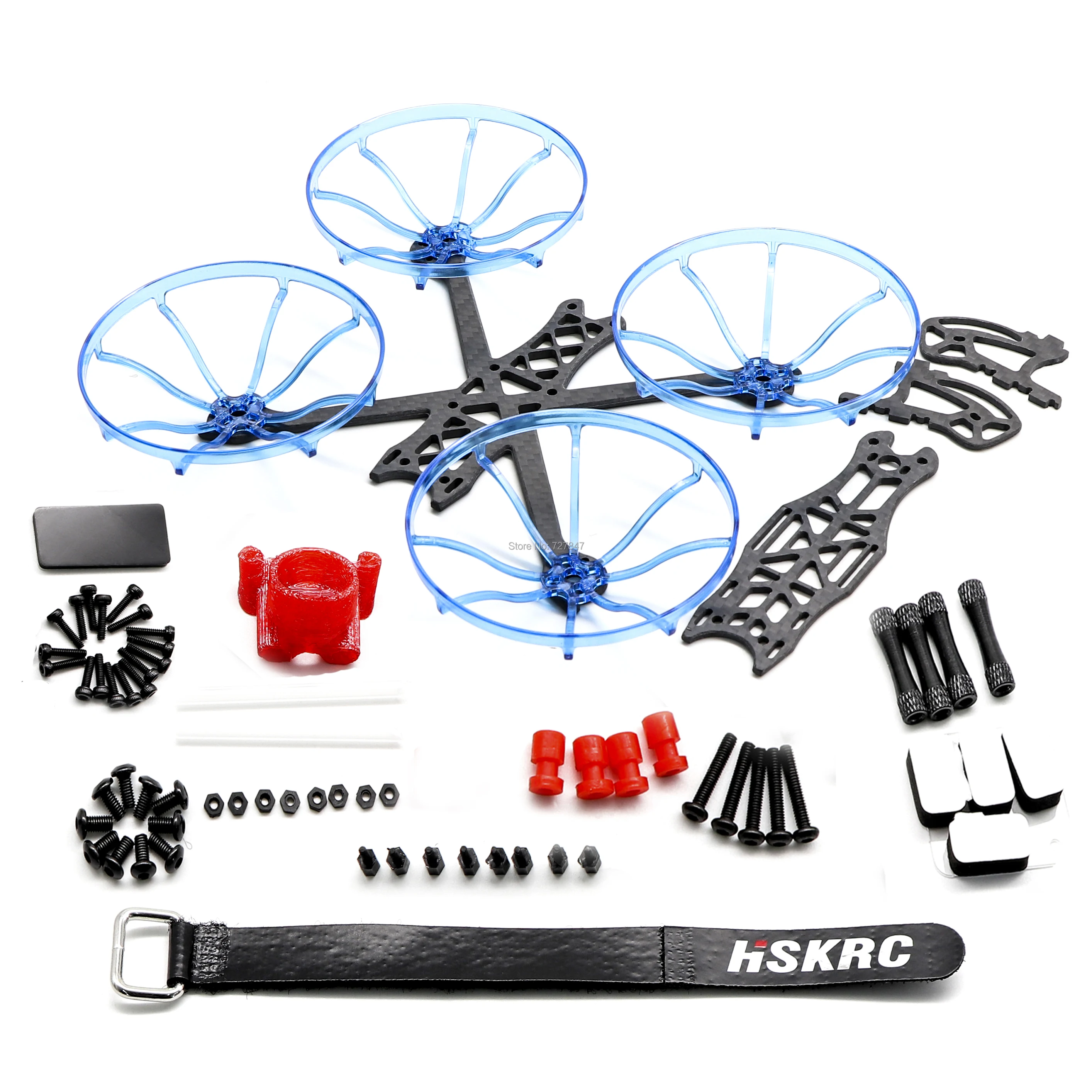 Turtle-149-149mm-3-Inch-Micro-Nano-Carbon-Fiber-Duct-Frame-Kit-w ...