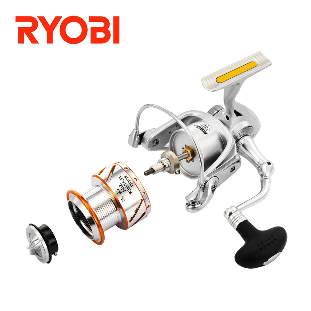RYOBI RANMI Spinning Reel Sea Feather 5+1BB Max Drag 2.5 10KG Fishing ...