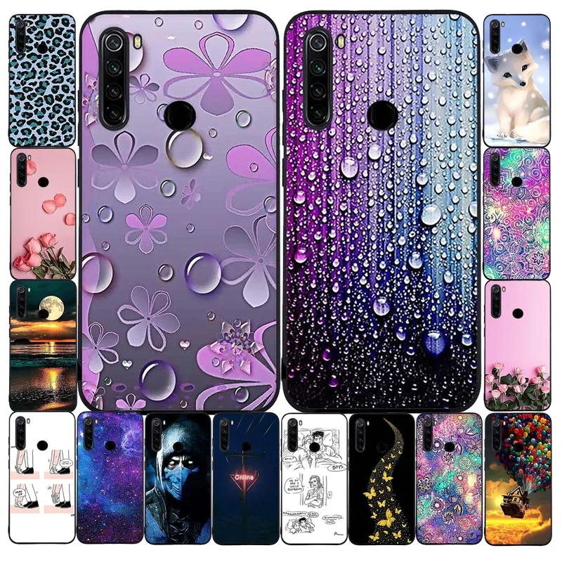 For Xiaomi Redmi Note 8 Case Soft Silicone Protective Back Cover Case ...