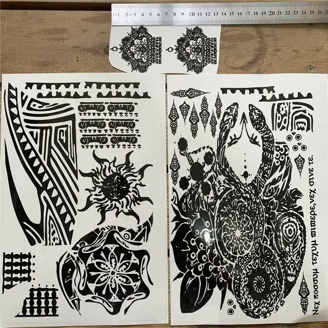 Uta Temporary Tattoos Dragon In Clouds Temporary Tattoo | EasyTatt™