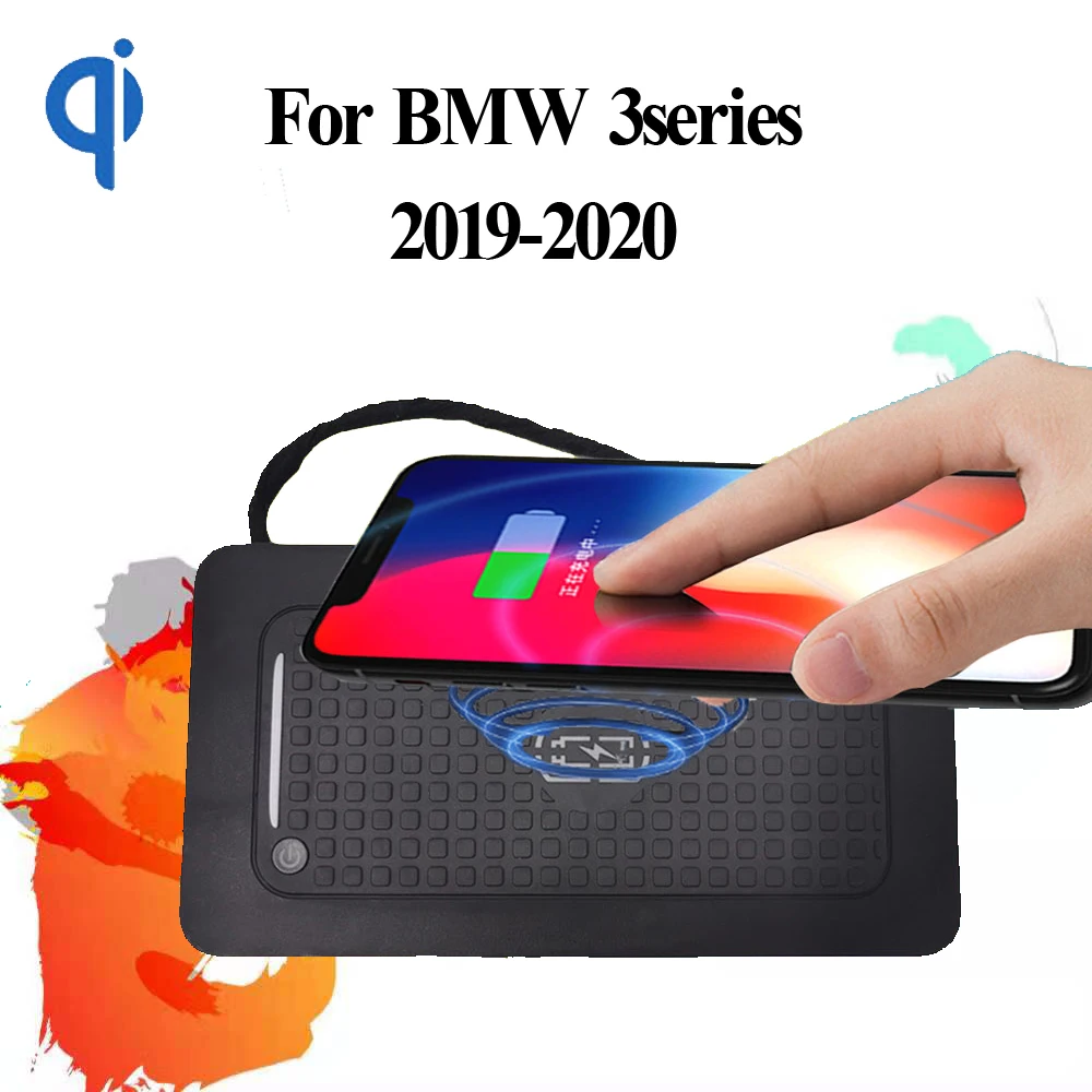 For BMW 3series G20 G28 X5 G05 7series G11 G12 2019 2020 15W Qi Fast ...