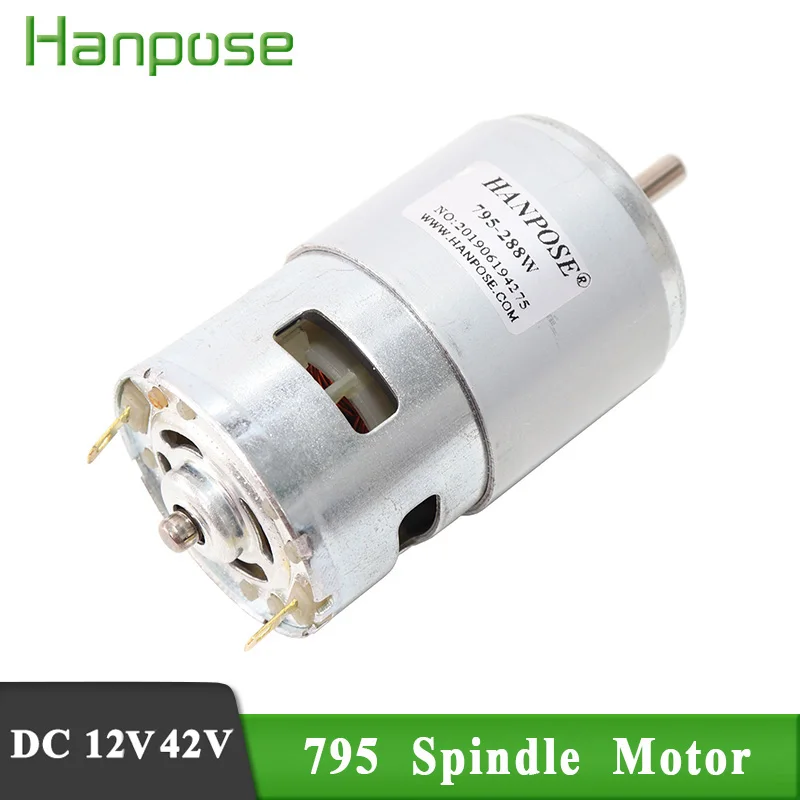 Durable 795 DC Motor 180W 12V Motor Brush dc motors 795-288W 24V lawn ...