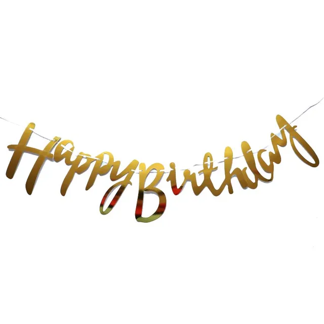 Rouge - Banderole de joyeux anniversaire, drapeaux et banderole colorés ...