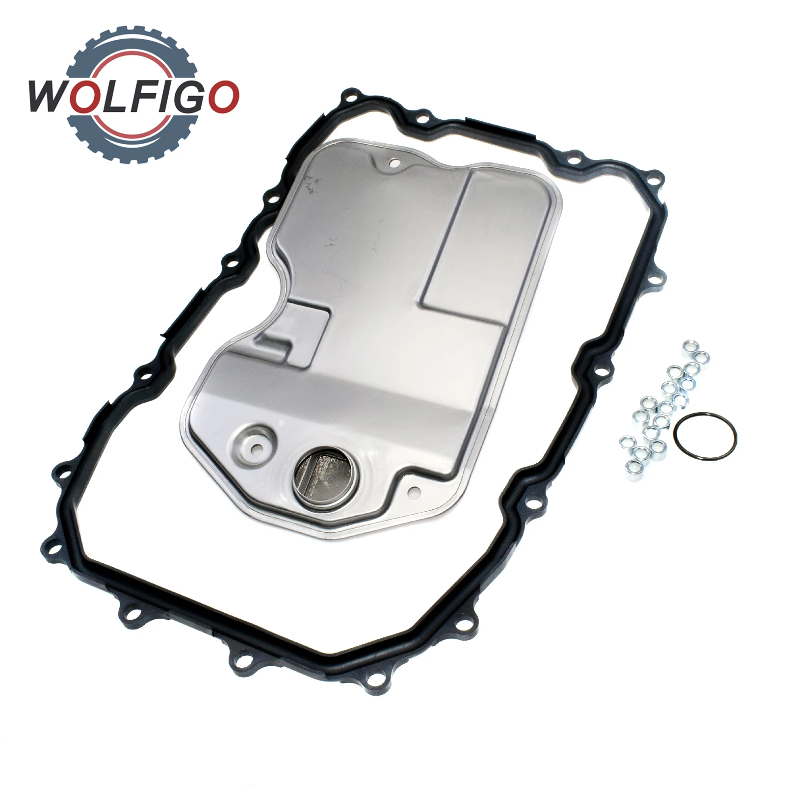 WOLFIGO Transmission Gearbox Filter & Oil Pan Gasket For Audi Q7 Pors ...