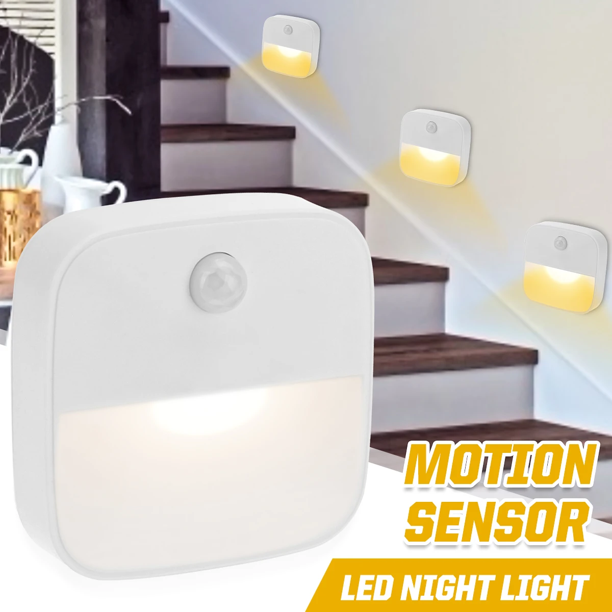110-220V-Night-Light-Motion-Sensor-PIR-Human-Infrared-Activated ...