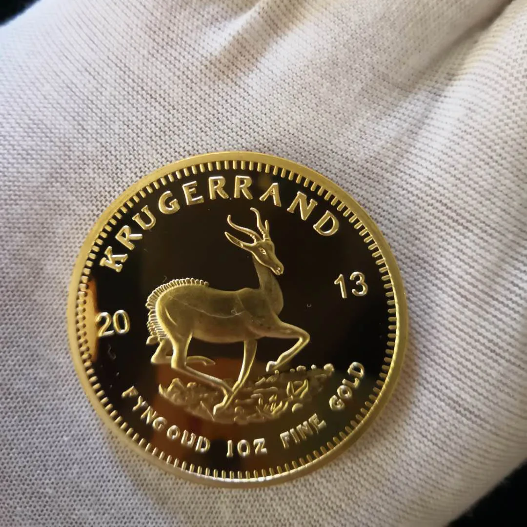 2013-South-Africa-Saudi-Africa-Krugerrand-1OZ-Gold-Coin-Paul-Kruger ...