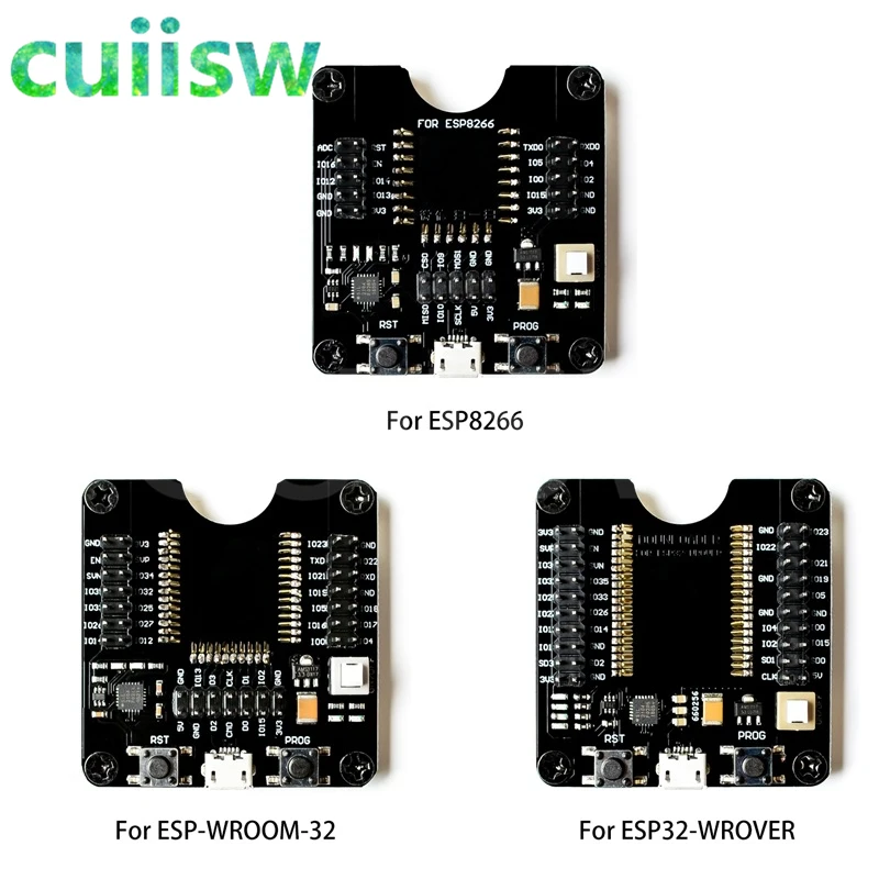 Generic ESP8266 ESP-WROOM-32 ESP32-WROVER Development Board Test ...