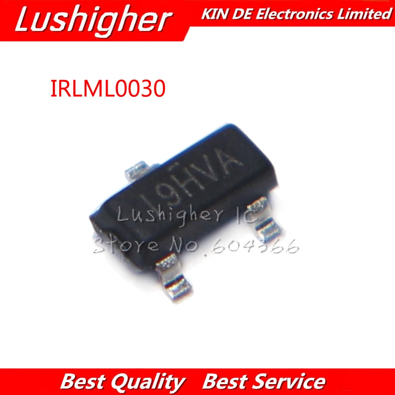 50PCS IRLML0030 SOT23 IRLML0030TRPBF IRLML0030TR MOSFET Transistor ...