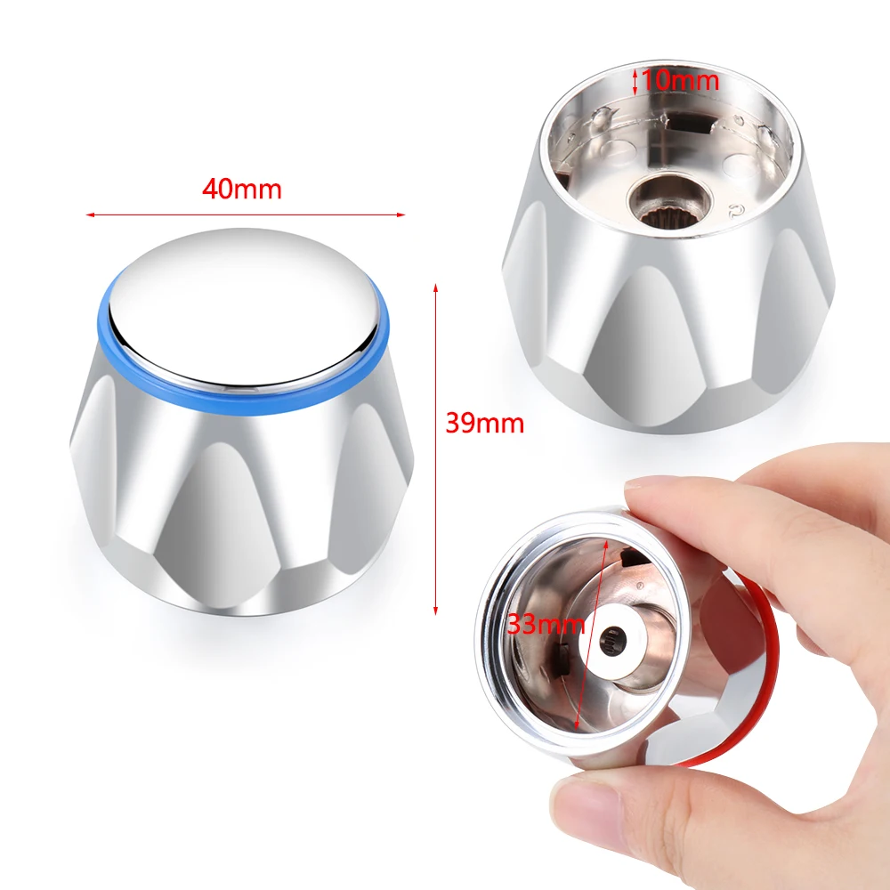 Hot Cold Faucet Caps