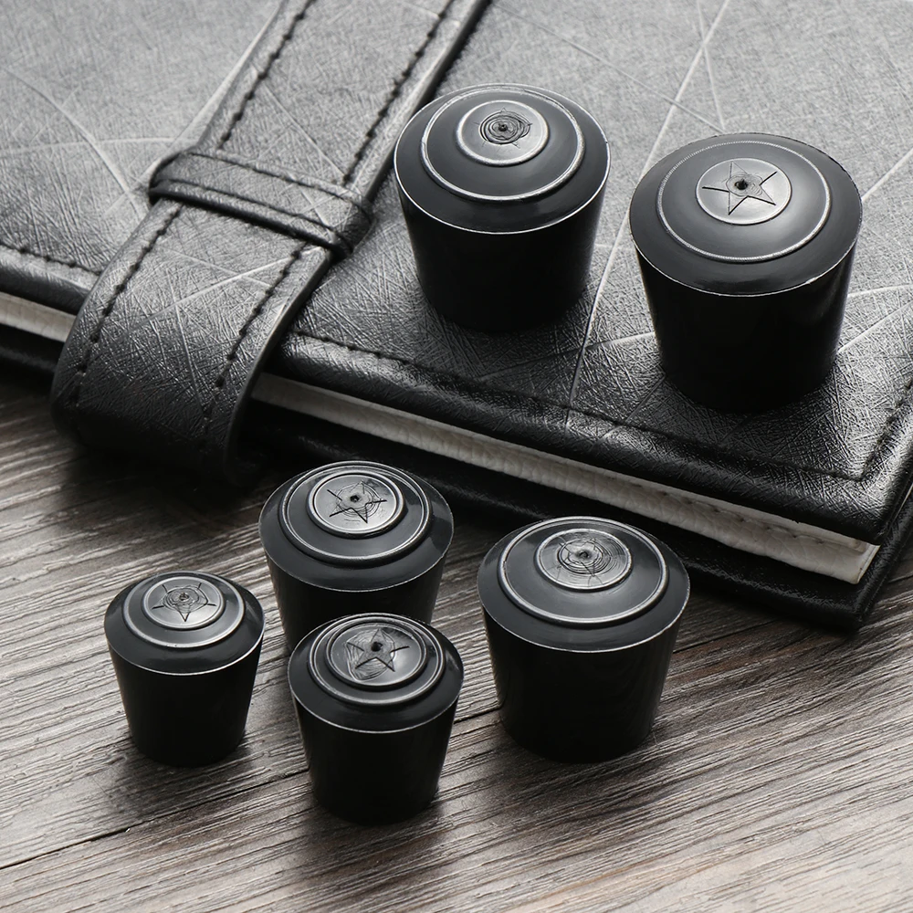 10pcs/pack Black Round Table Chair Foot Cover Furniture Foot Cover ...