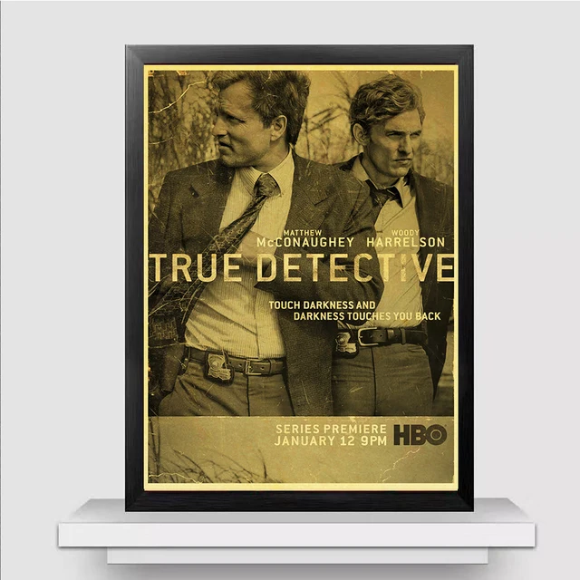 Vintage True Detective Classic Movie Retro Posters Kraft, 49% OFF
