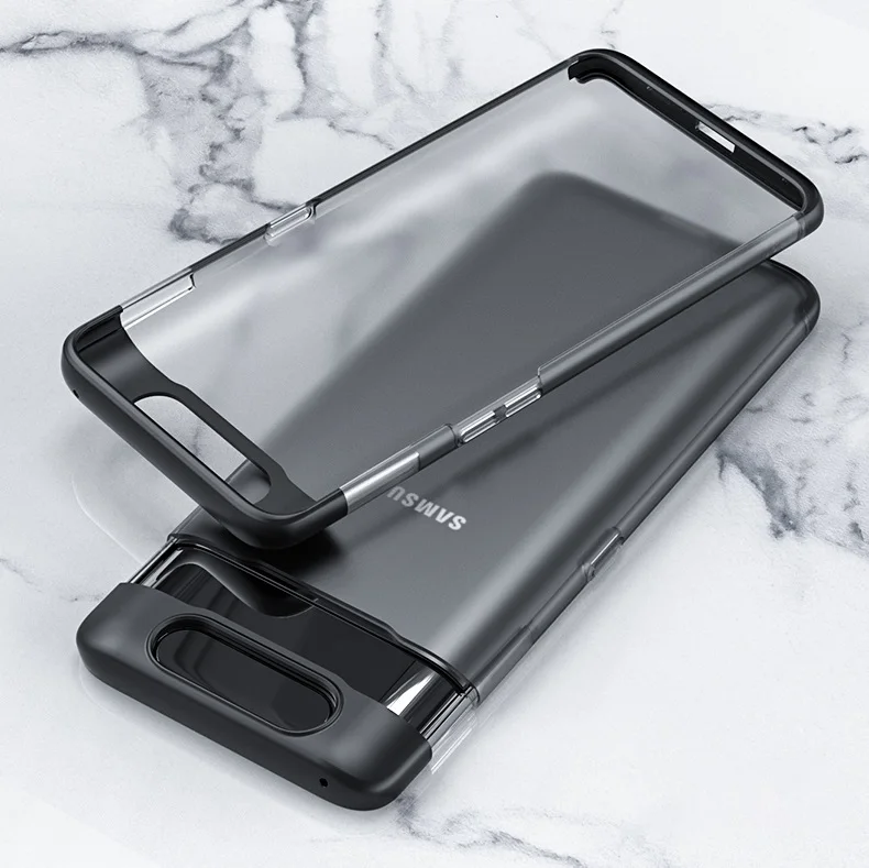 Translucent-Slim-Case-for-Samsung-Galaxy-A80-Case-360-Full-Protection-3 ...