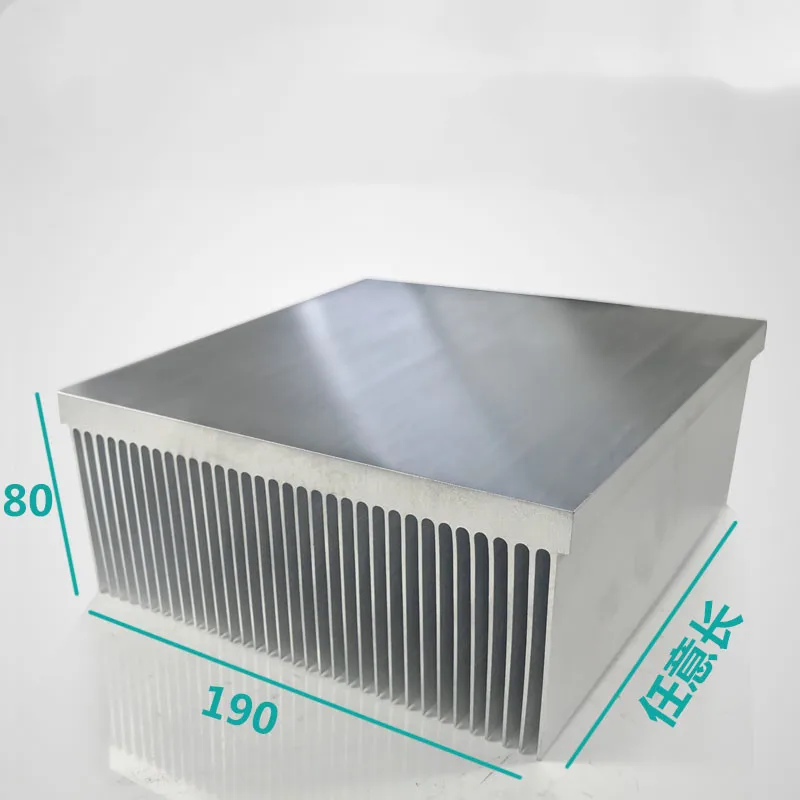 width-190-high-80-Aluminum-profile-radiator-fin-high-power-dense-tooth ...