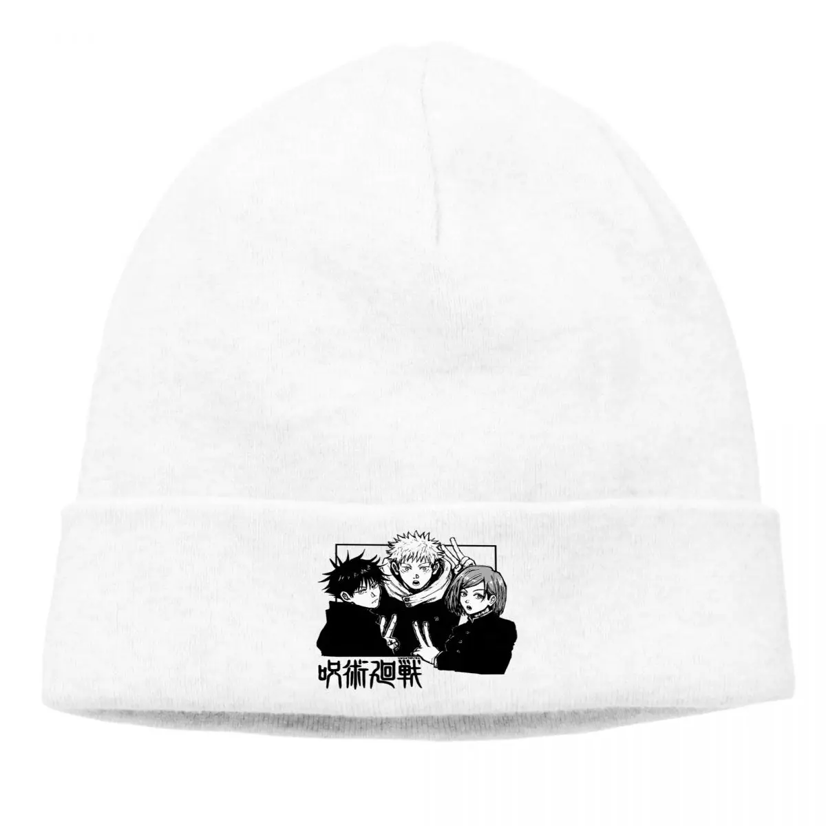 Essential Jujutsu Kaisen Anime Bonnet Homme Winter Warm Fishing Hat ...