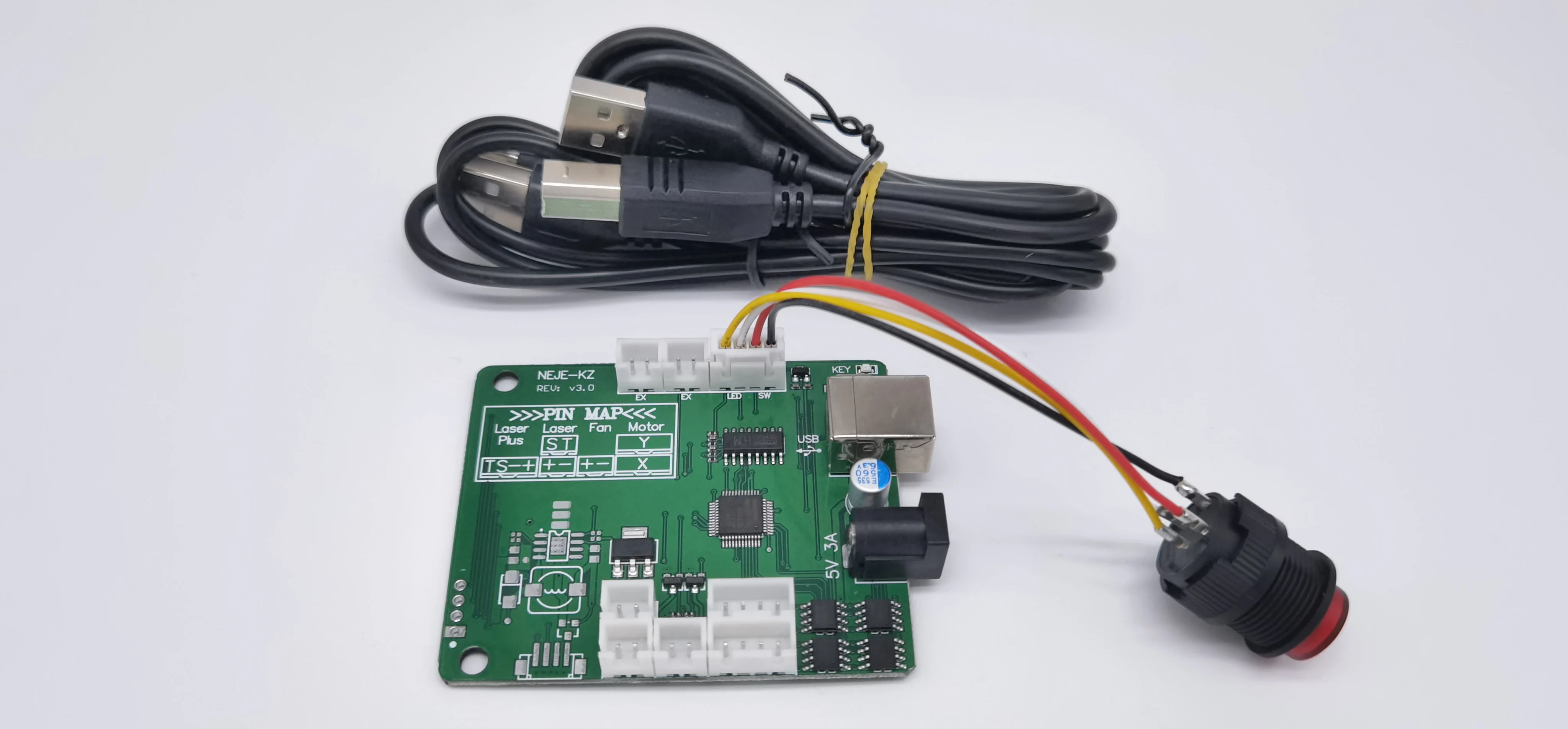 NEJE DK 8 KZ Upgraded Version Laser Engraver Mainboard Replacement for ...