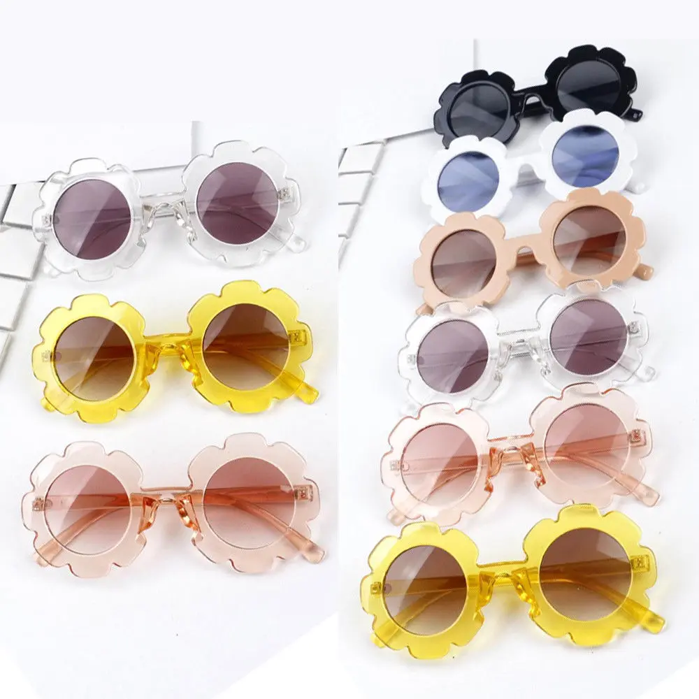 Flower Sunglasses Transparent