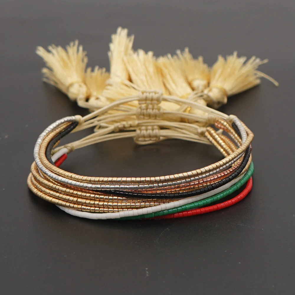 Go2boho-Multilayer-Bracelet-For-Women-Miyuki-Beads-Bracelets-Tassel ...
