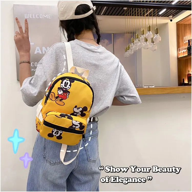 Disney Donald Duck Backpack Cartoon Fashion Simple Cute Duck Backpack ...