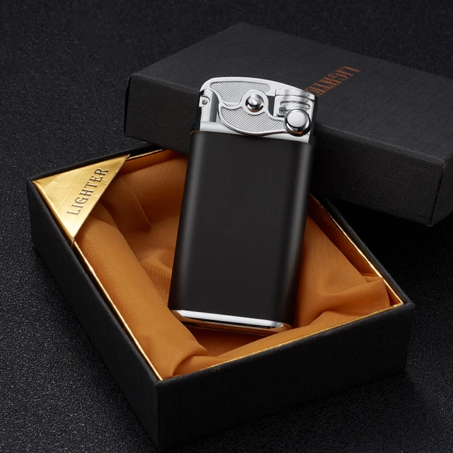 Rocker Arm Butane Lighter without Gas, Creative Electronic, Windproof ...