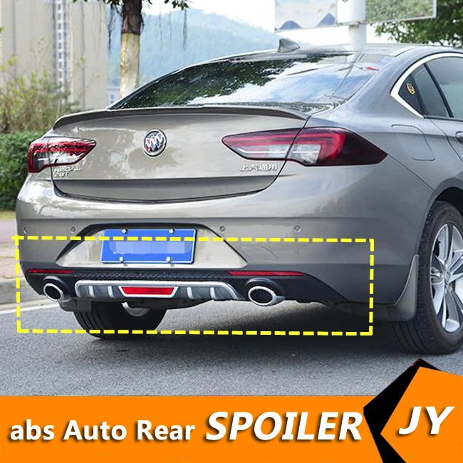 For-Insignia-Body-kit-spoiler-2017-2019-Opel-Insignia-ABS-Rear-lip-rear ...